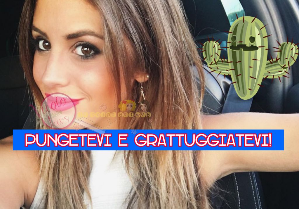 #uominiedonne Non tarda ad arrivare la risposta del "cactus" di Giulia ...
